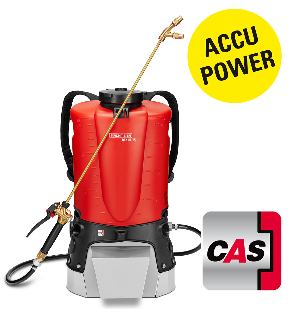 REX 15 AC1, backpack sprayer (15 litres) incl. battery pack and charge ...